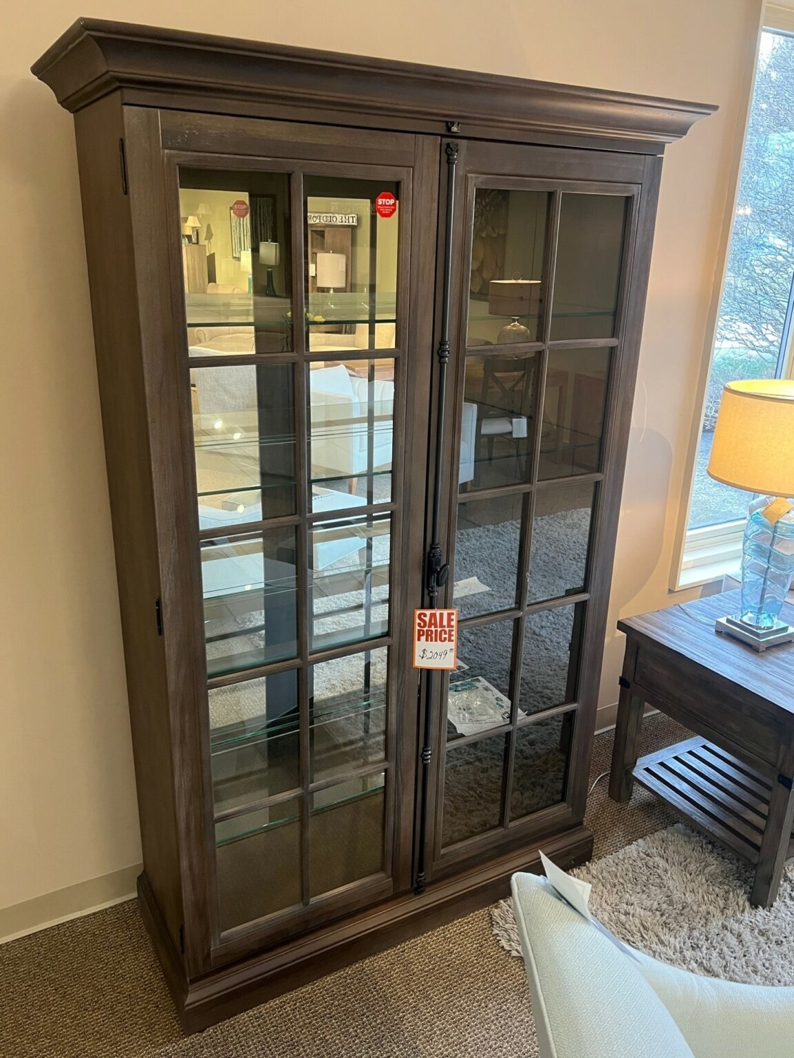 Clawson III Display Cabinet | Pierce Furniture