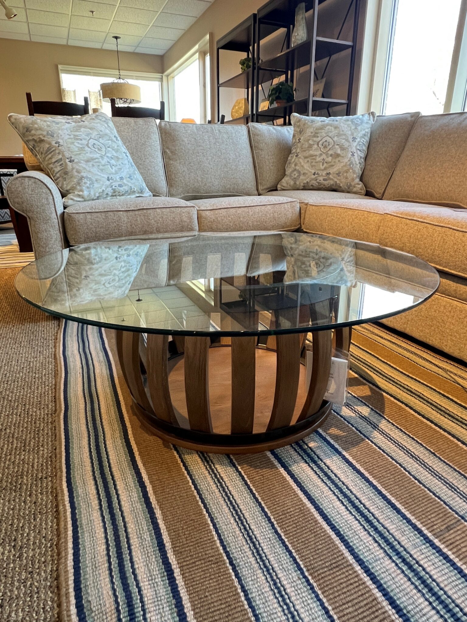 Wine Barrel Coffee Table | Pierce Furniture