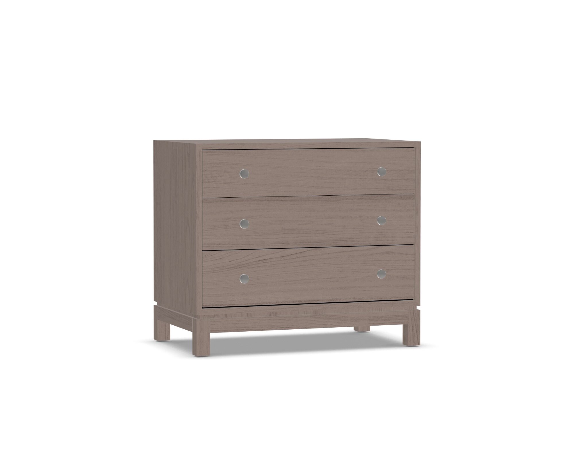 Gerard Three Drawer Nightstand | Pierce Furniture