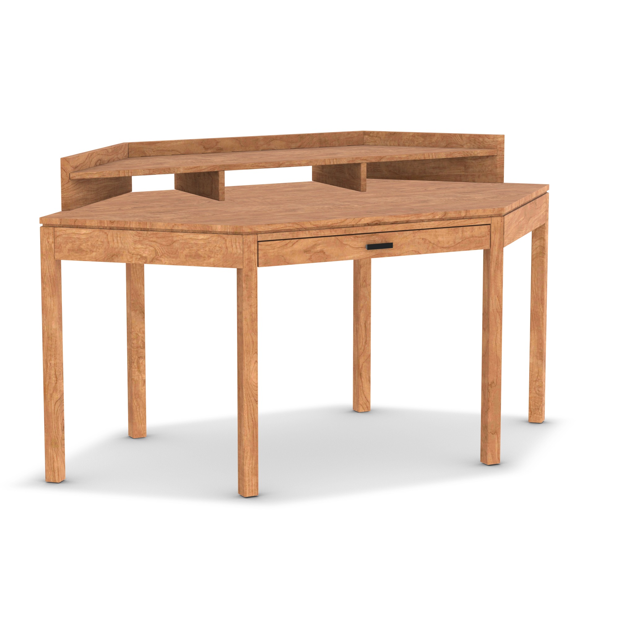 Oxford Corner Desk with Gallery | Pierce Furniture