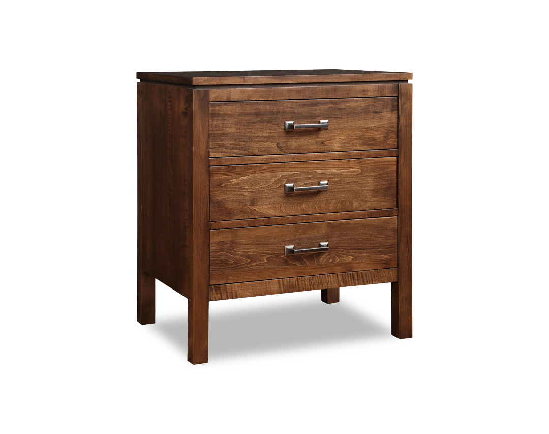 Dwyer 3 Drawer Nightstand | Pierce Furniture