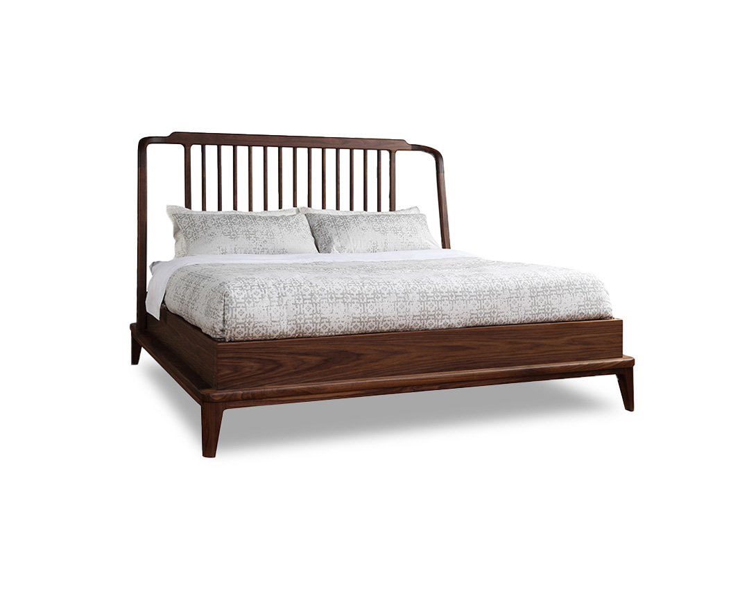 Walnut Grove Spindle Bed | Pierce Furniture