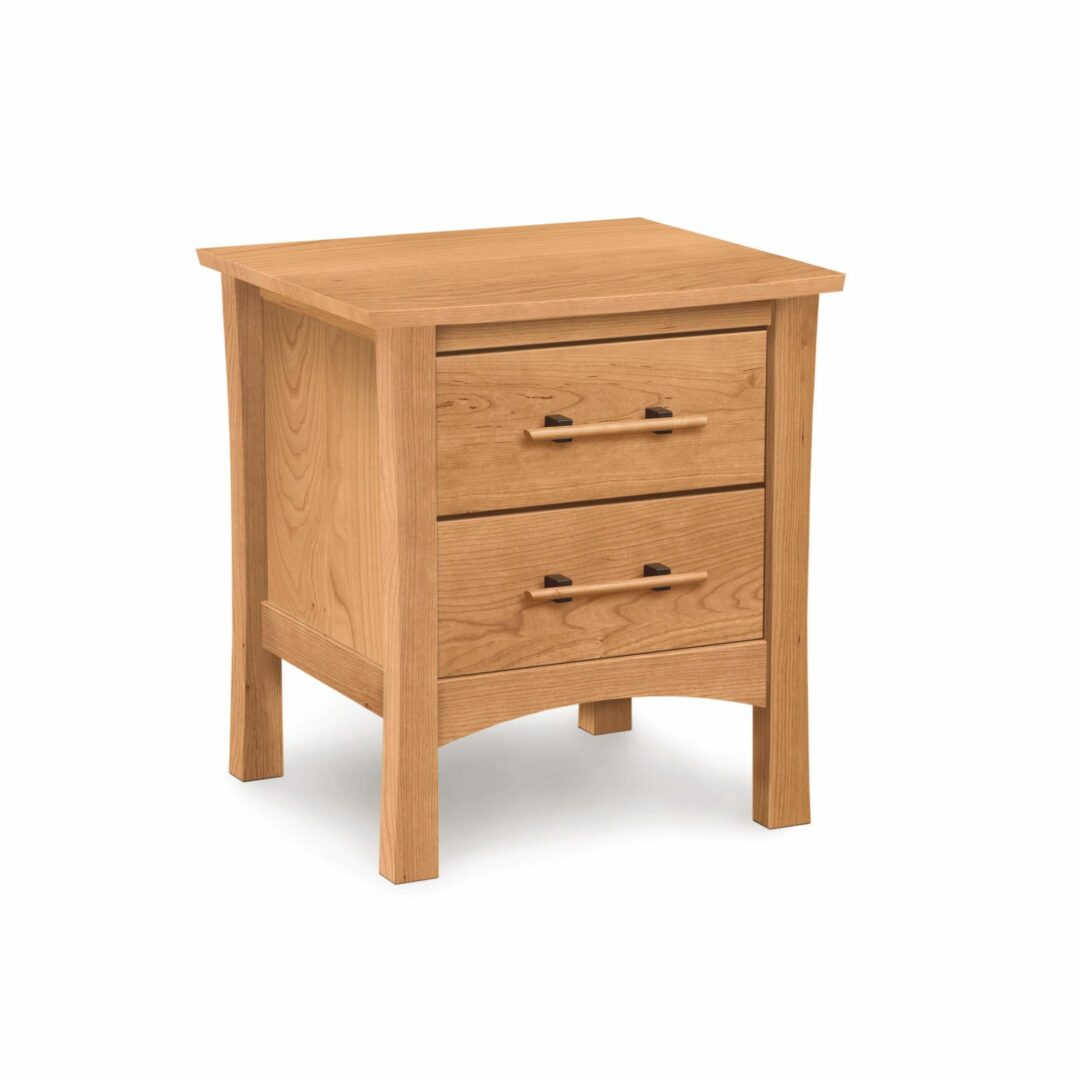 Monterey Two Drawer Nightstand | Pierce Furniture